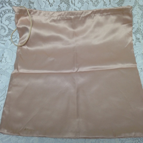 Fendi | Other | Prada Pinkish Satin Dust Bag 4in X 13in | Poshmark